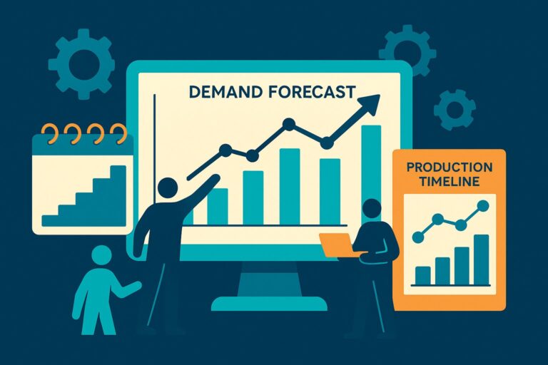 How to Forecast Demand and Scale Your Production Timeline - Shark Ponds
