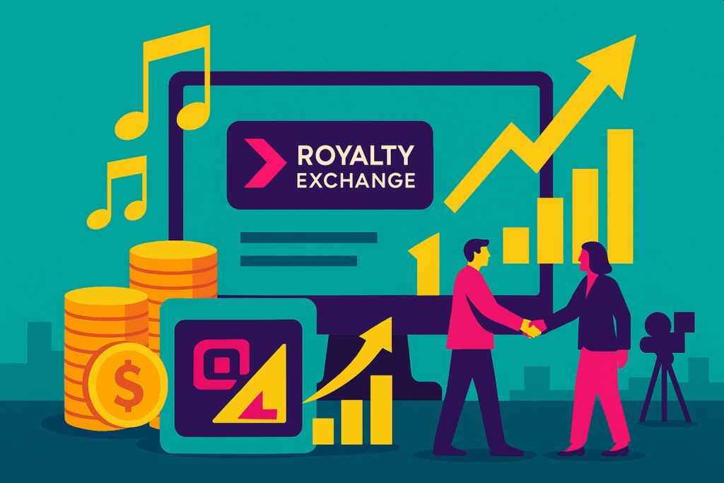 How to Sell Music Royalties on Royalty Exchange - Shark Ponds