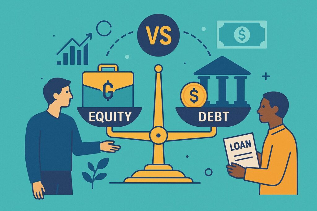 Equity vs Debt Crowdfunding: What Investors Should Know - Shark Ponds